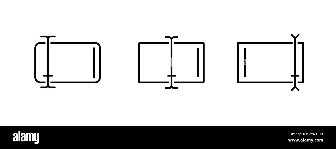 A minimalistic black icon with a cursor and paper frame, representing text input, editing, and ...