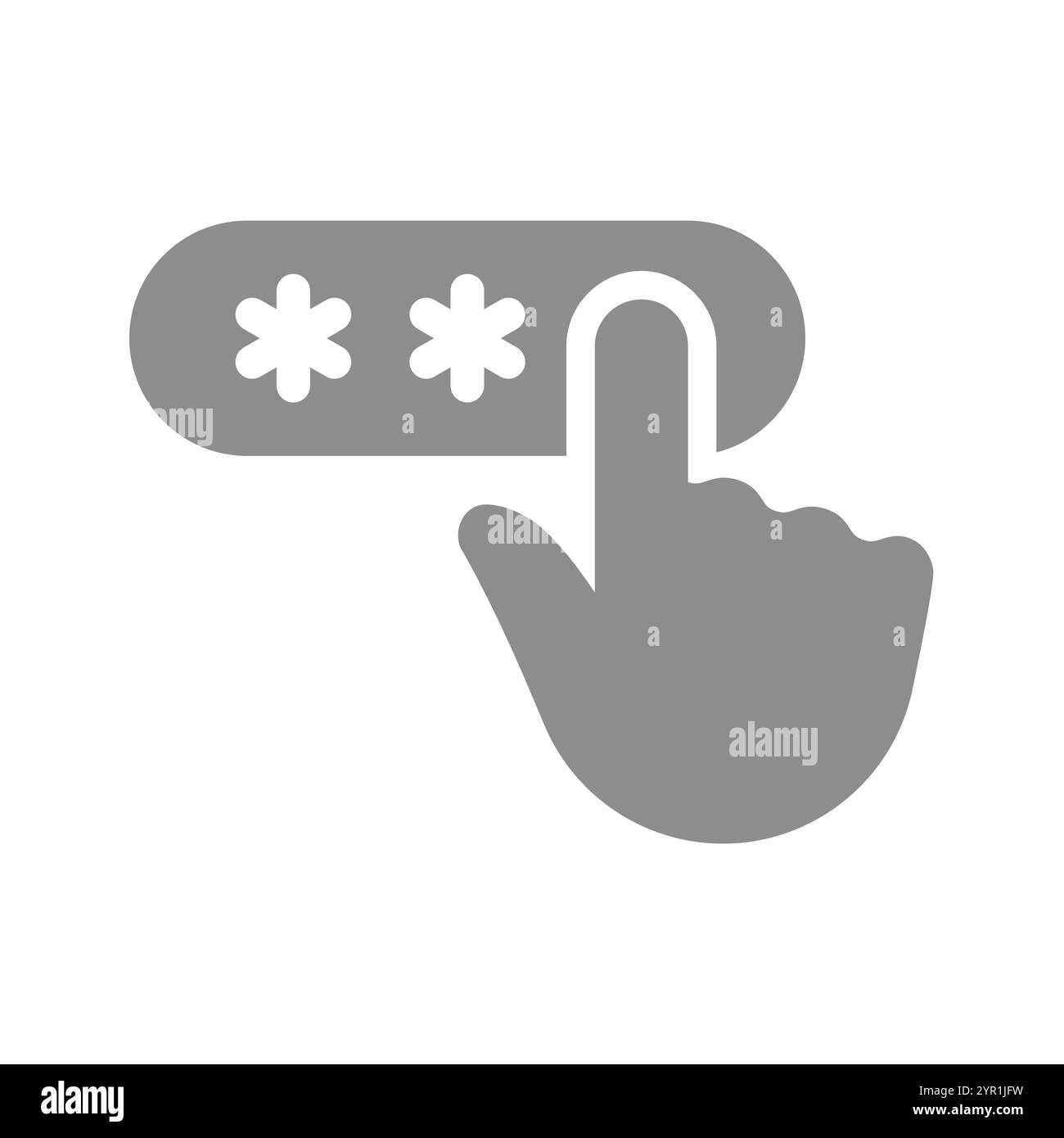 Password code vector vectors hi-res stock photography and images - Alamy