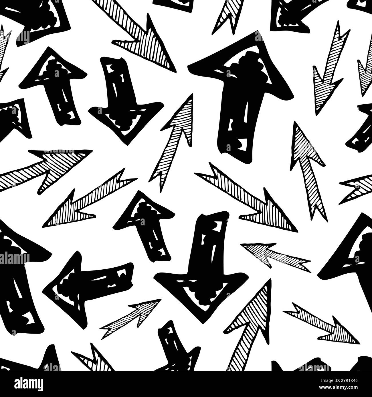 Seamless arrow hi-res stock photography and images - Alamy