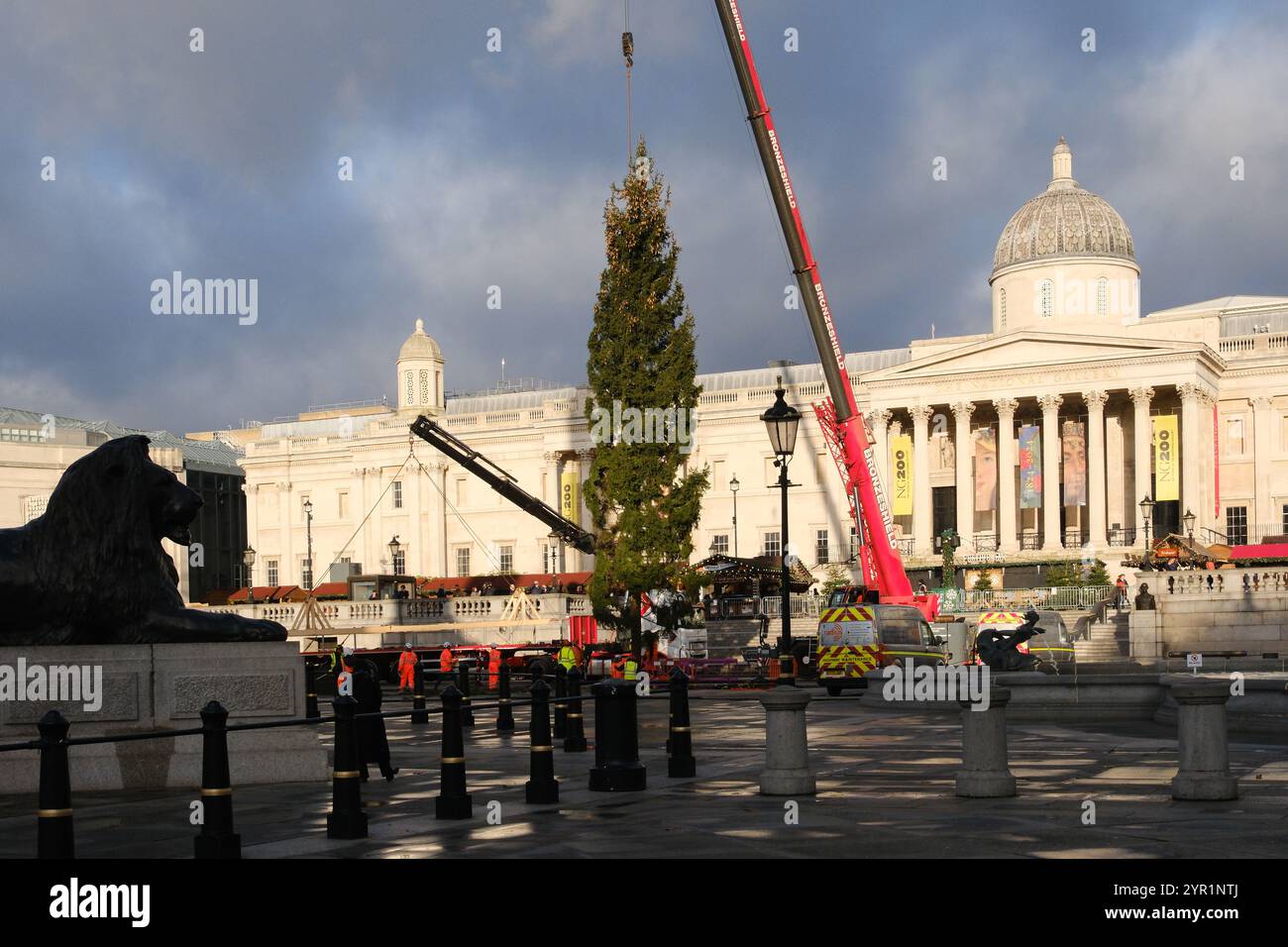 Trafalgar Square, London, UK. 2nd Dec 2024. The Trafalgar Square ...