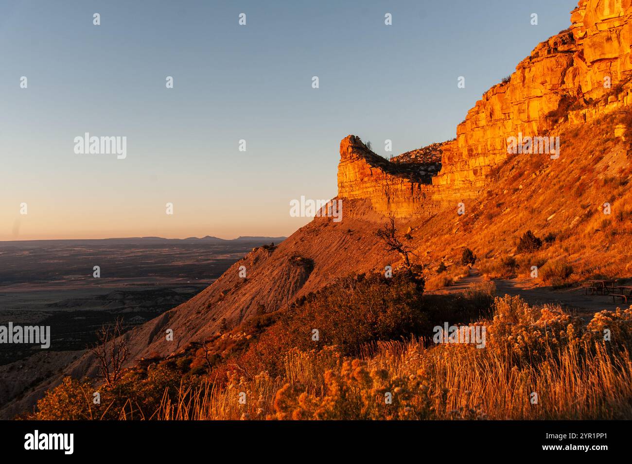 Golden hour over arid nature hi-res stock photography and images - Alamy