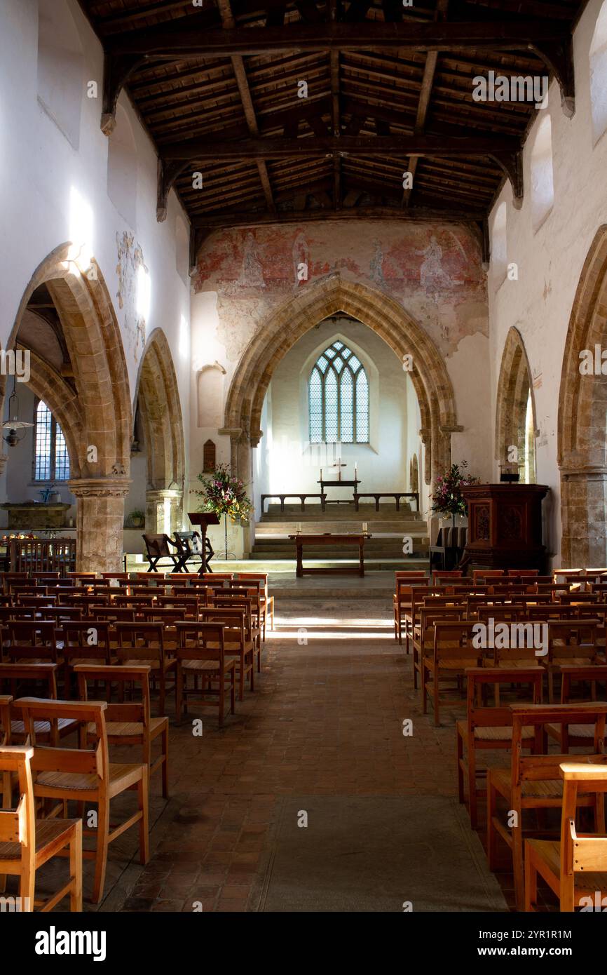 All Saints Church, Burton Dassett, Warwickshire, England, UK Stock ...