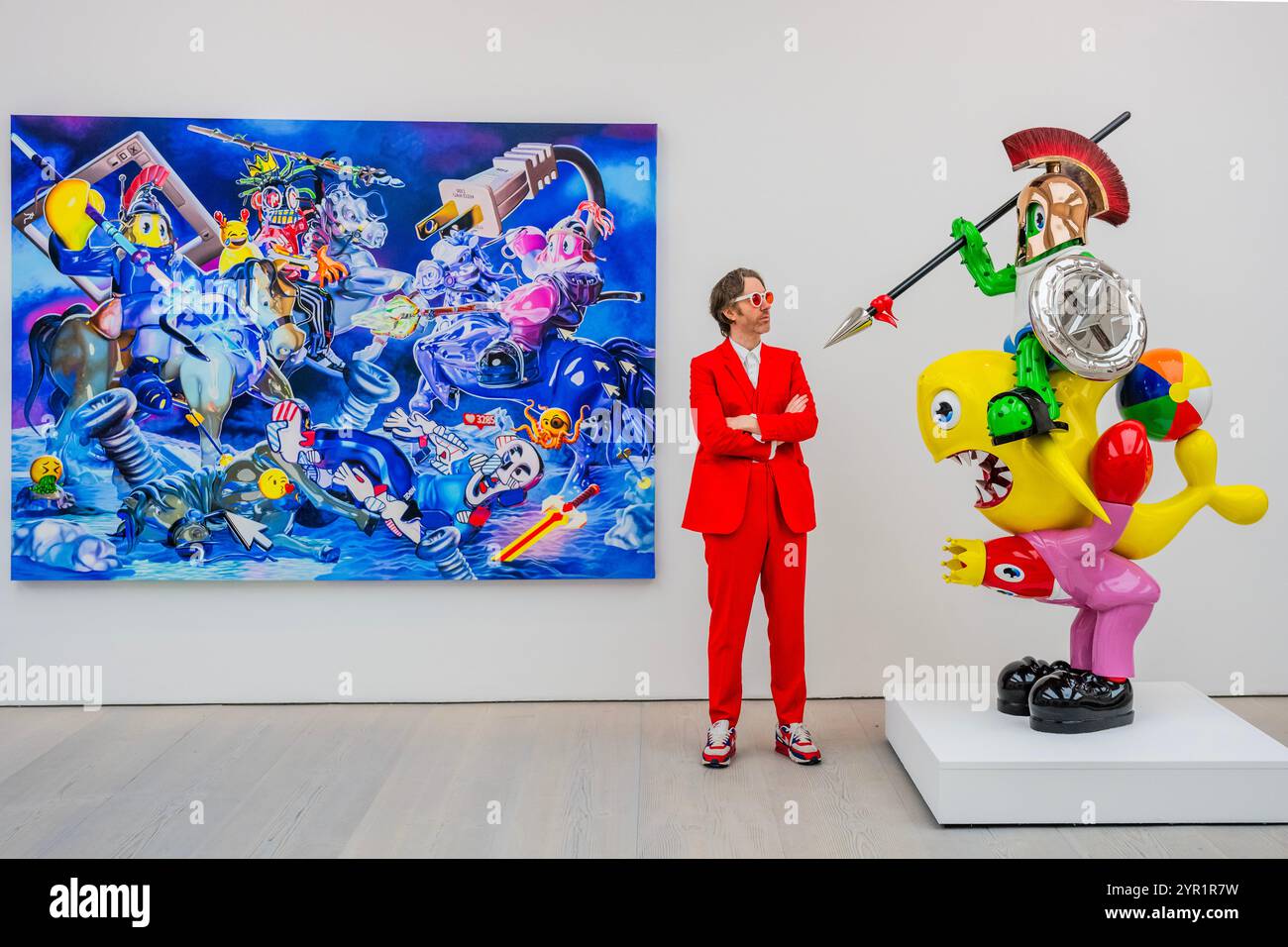 London, UK. 2 Dec 2024. Saatchi Gallery presents The Battle for ...