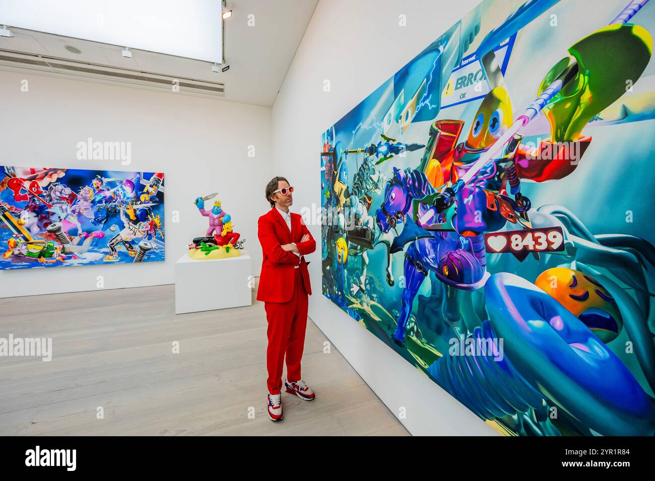 London, UK. 2 Dec 2024. Saatchi Gallery presents The Battle for ...