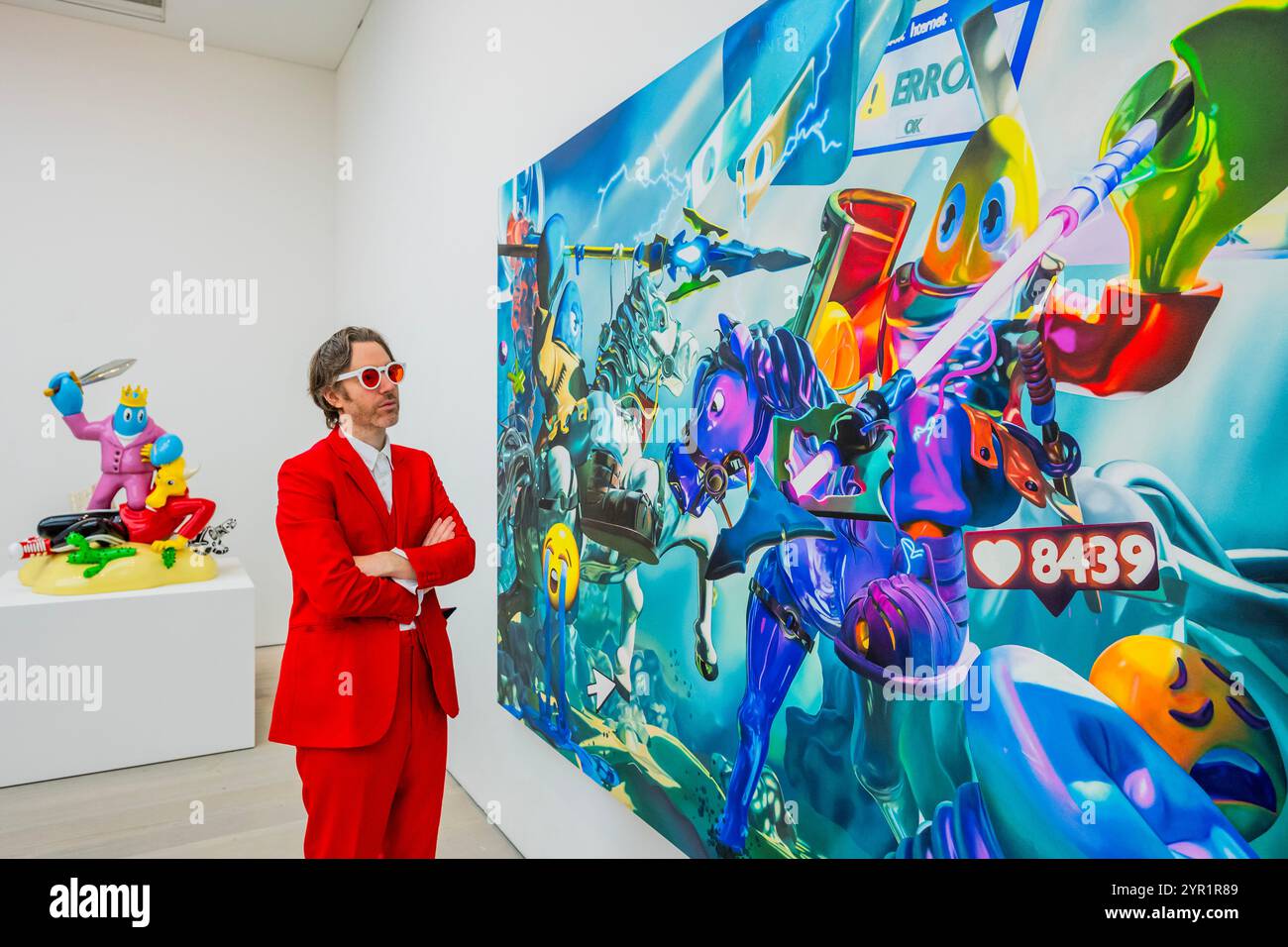 London, UK. 2 Dec 2024. Saatchi Gallery presents The Battle for ...