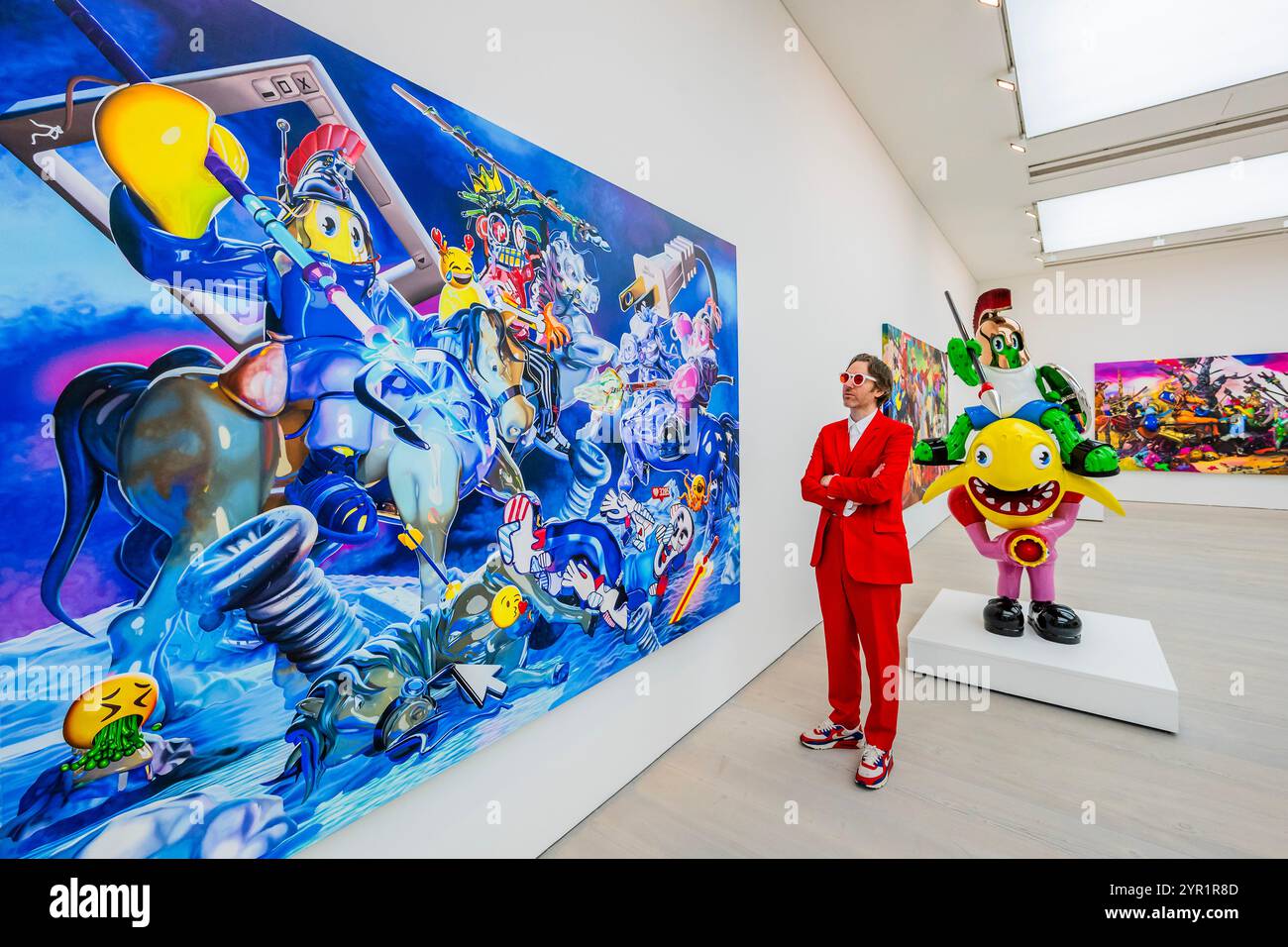 London, UK. 2 Dec 2024. Saatchi Gallery presents The Battle for ...