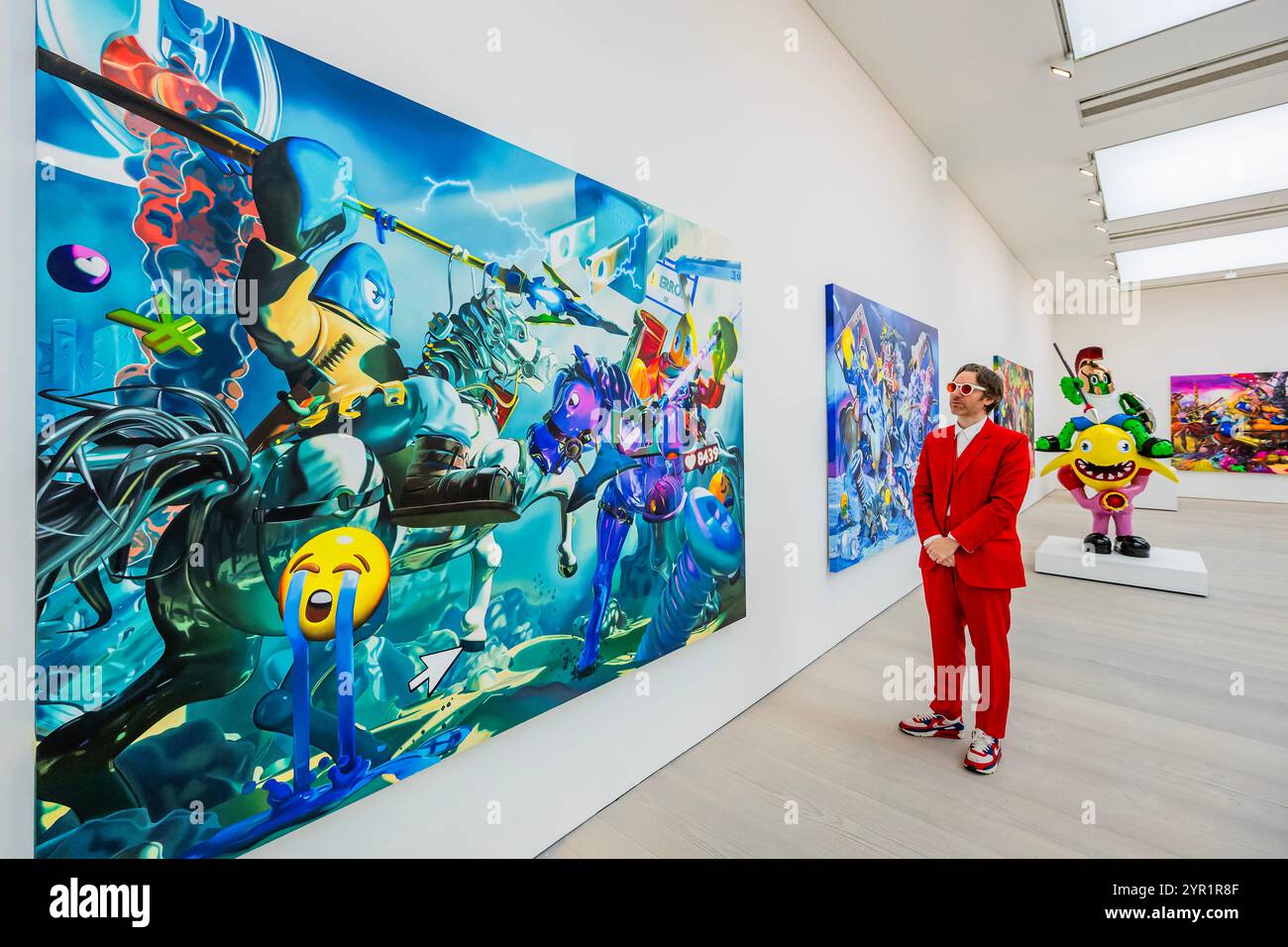 London, UK. 2 Dec 2024. Saatchi Gallery presents The Battle for ...