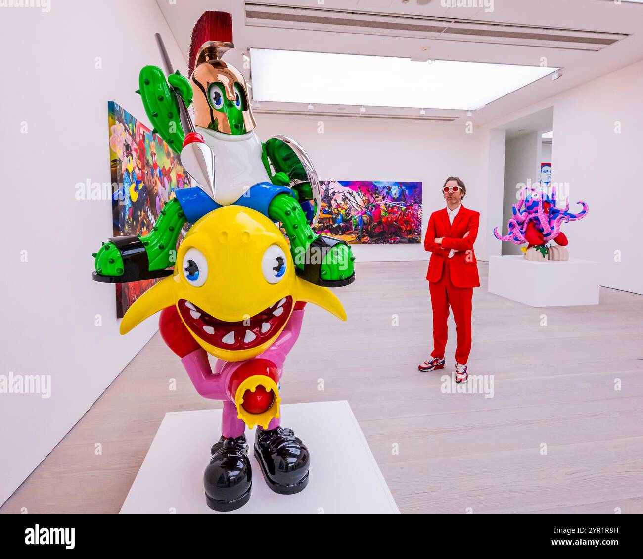 London, UK. 2 Dec 2024. Saatchi Gallery presents The Battle for ...