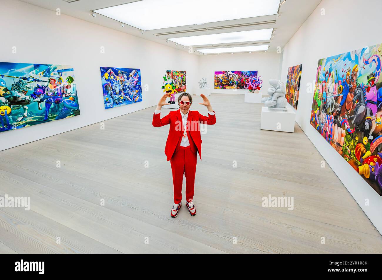 London, UK. 2 Dec 2024. Saatchi Gallery presents The Battle for ...