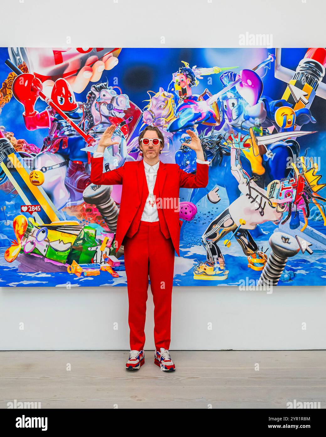 London, UK. 2 Dec 2024. Saatchi Gallery presents The Battle for ...