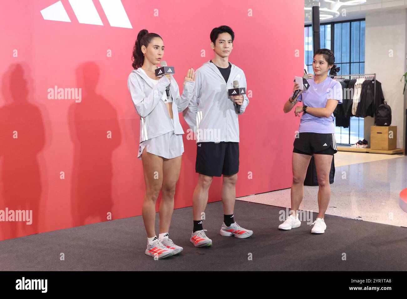 Taipei. 02nd Dec, 2024. Actors Austin Lin from Taiwan, China, attend ...