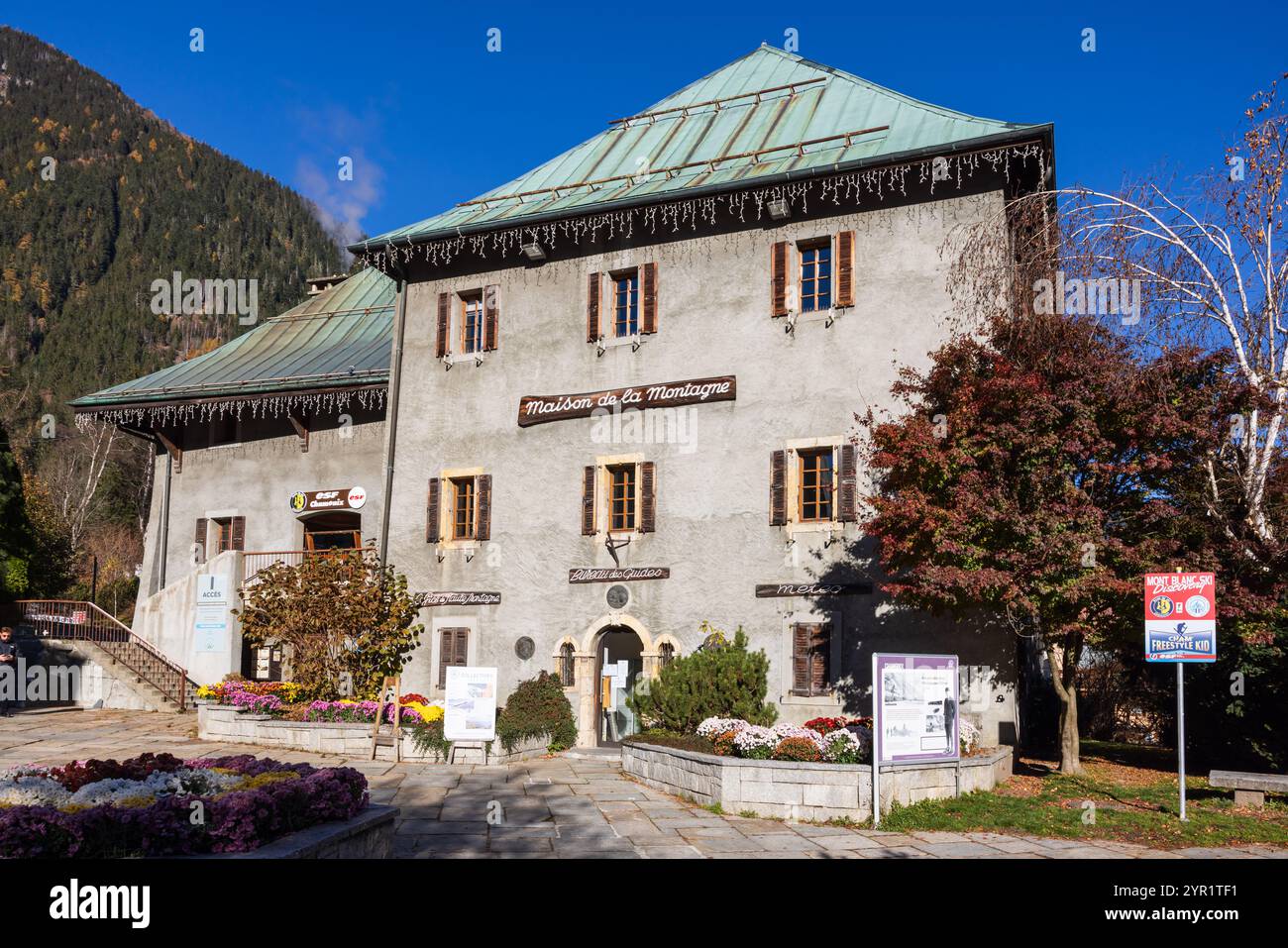 High mountain office, Chamonix, Haute-Savoie, France Stock Photo - Alamy