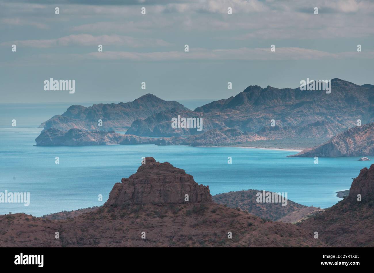 Beautuful landscapes in Baja California, Mexico. Travel background ...