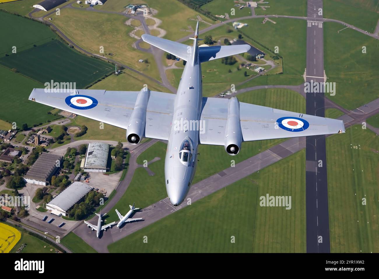 English Electric Canberra Air to Air photograph Stock Photo - Alamy
