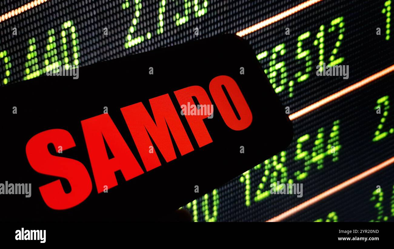 Sampo group logo hi-res stock photography and images - Alamy