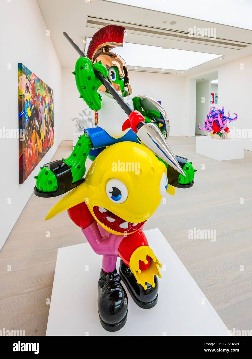 London, UK. 2nd Dec, 2024. Saatchi Gallery presents The Battle for ...