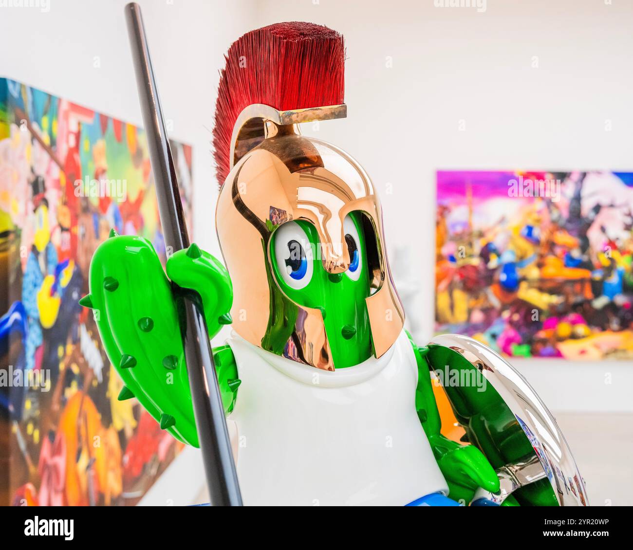 London, UK. 2 Dec 2024. Saatchi Gallery presents The Battle for ...