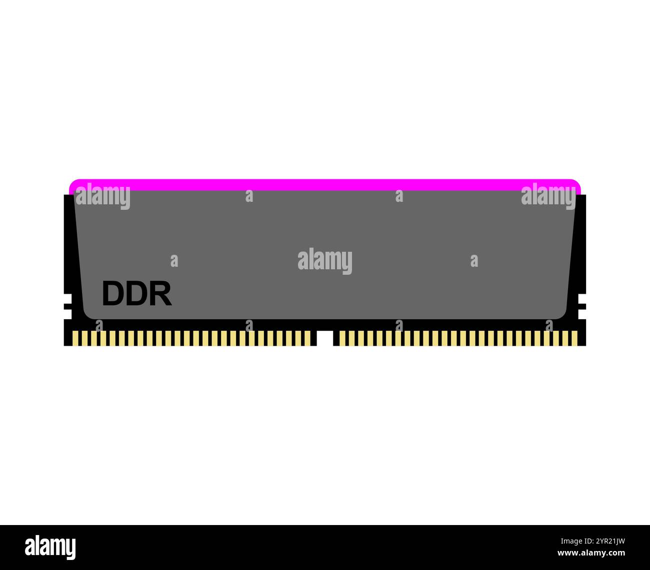 Random Access Memory Isolated Ram Memory Card Computer Component Ddr