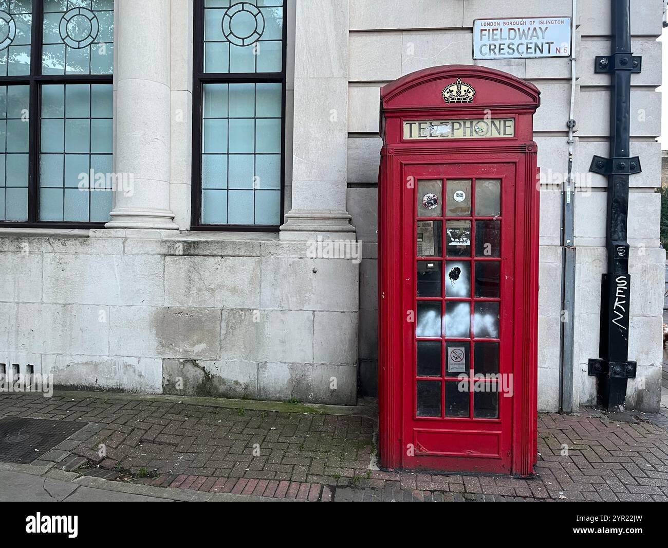 London, UK. 21st Nov, 2024. A red telephone box in the London borough ...