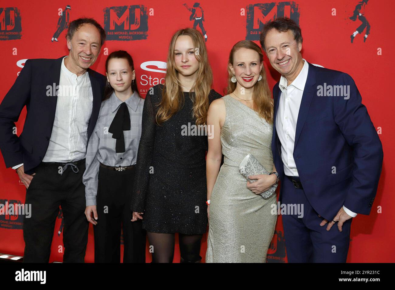 Frederik Braun mit Töchtern Greta und Johanna und Gerrit Braun mit ...