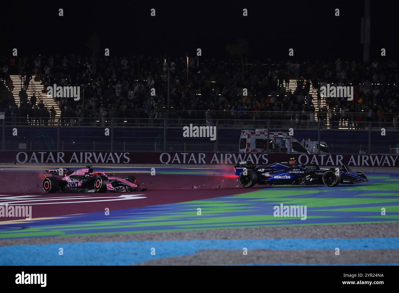 Doha, Qatar. 1st Dec, 2024. #31 Esteban Ocon (FRA, BWT Alpine F1 Team ...