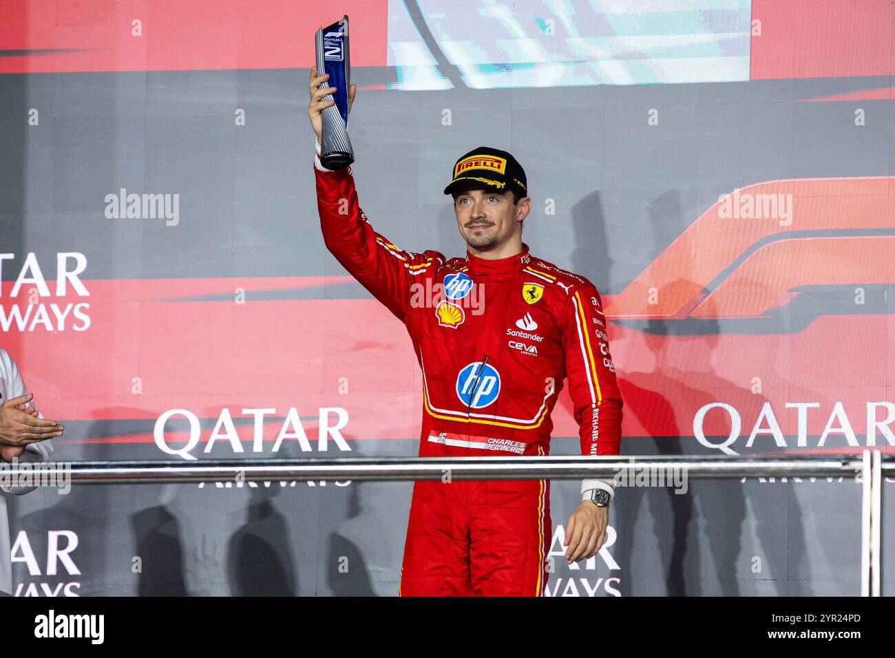 Qatar f1 2024 december podium hi-res stock photography and images - Alamy
