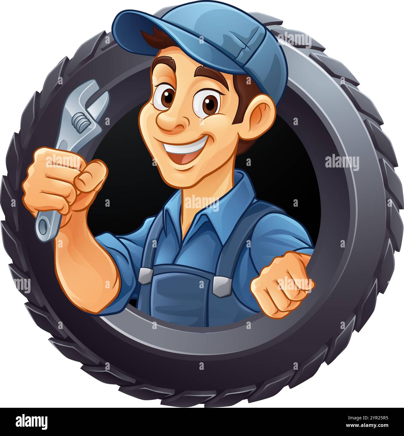Baseball cap car mechanic hi-res stock photography and images - Alamy