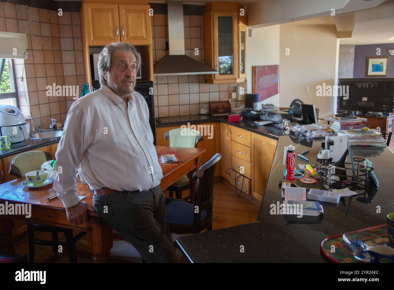 Errol Musk, Elon Musk's father photographed at home in Langebaan north ...