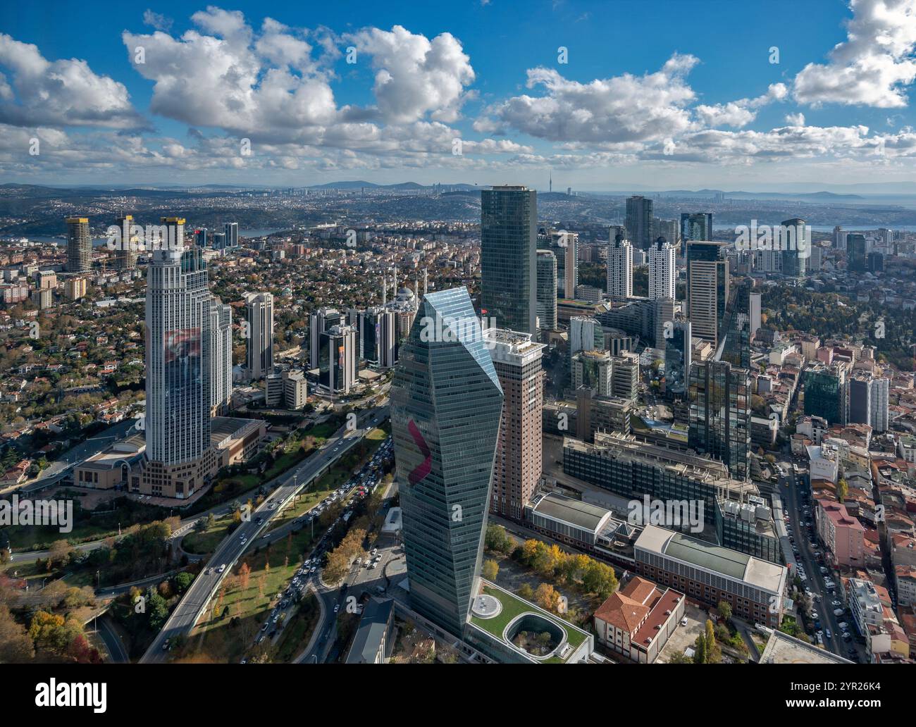 Aerial View of Istanbul, Turkey Stock Photo - Alamy
