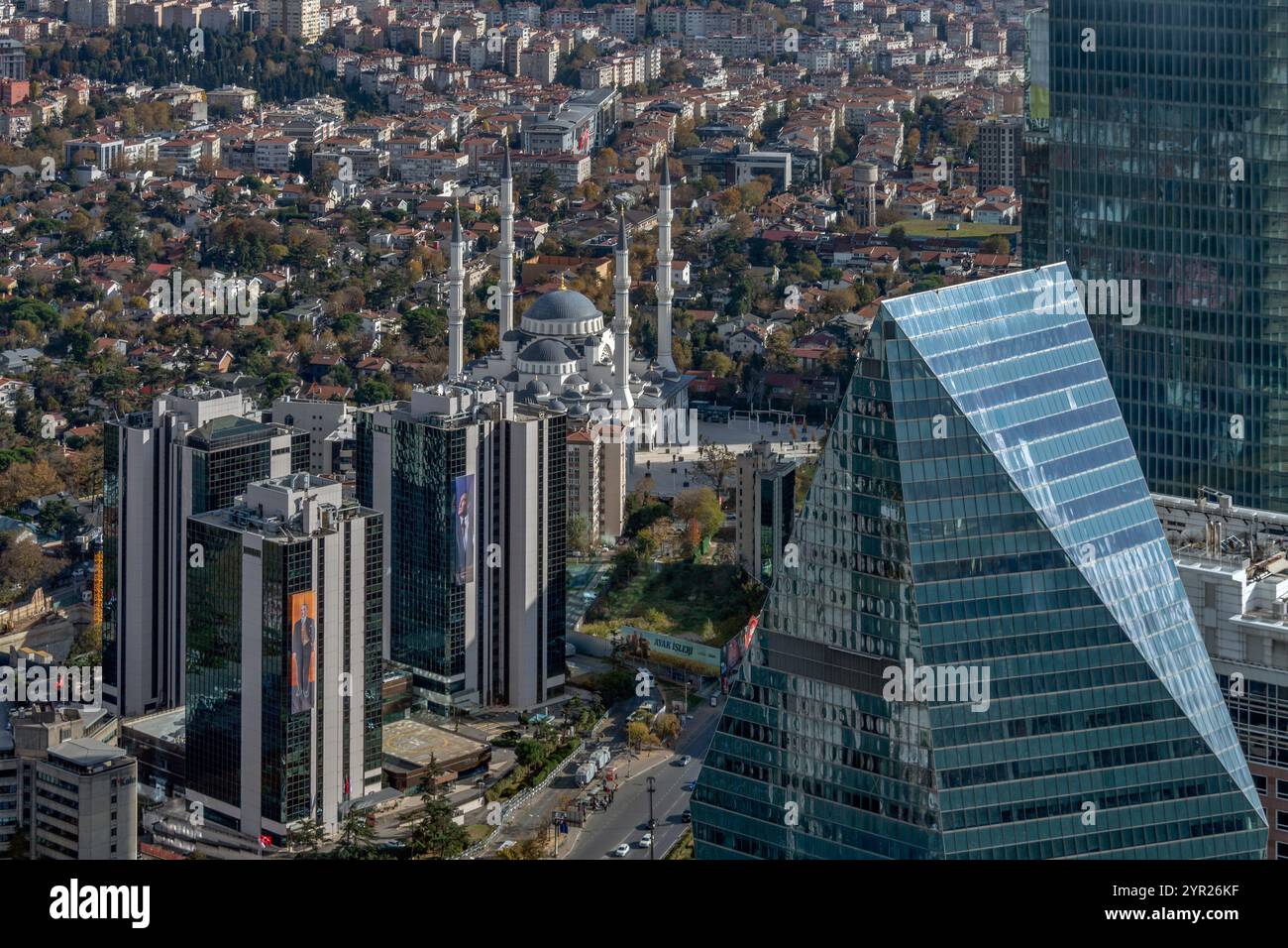 Aerial View of Istanbul, Turkey Stock Photo - Alamy