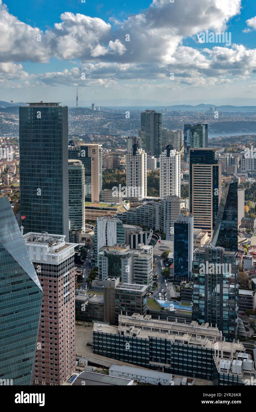 Aerial View of Istanbul, Turkey Stock Photo - Alamy