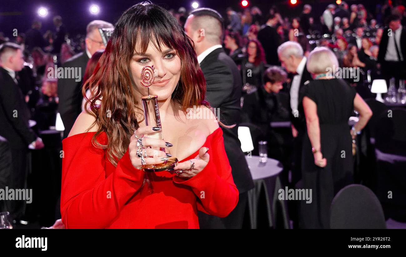 Polish-Czech singer Ewa Farna won the Czech Nightingale (Cesky slavik ...