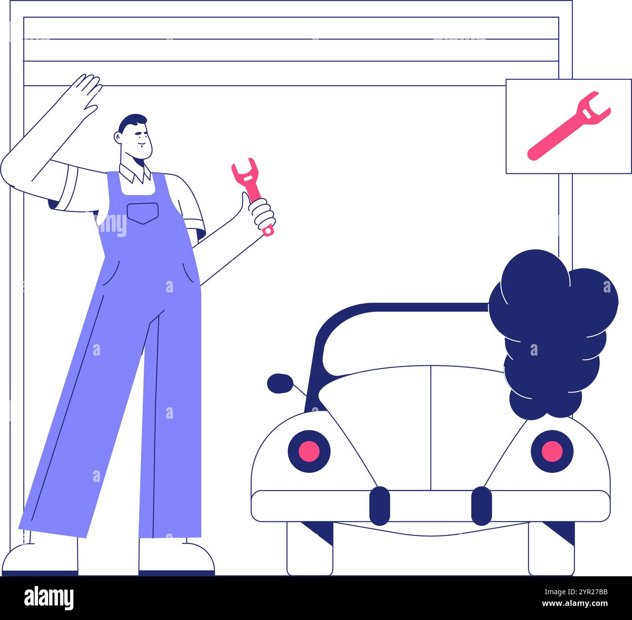 Male breakdown Stock Vector Images - Alamy