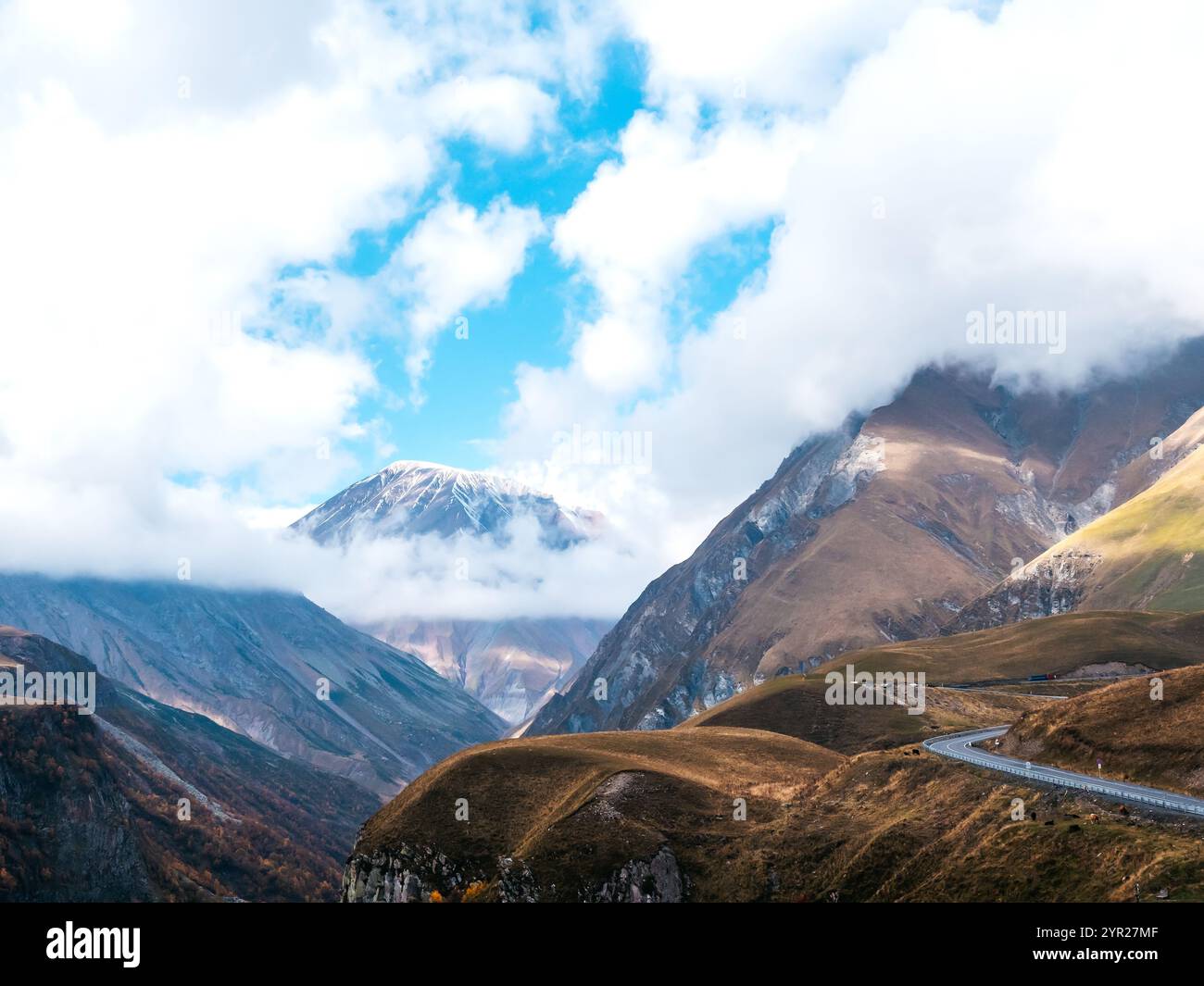 Gudauri hills hi-res stock photography and images - Alamy