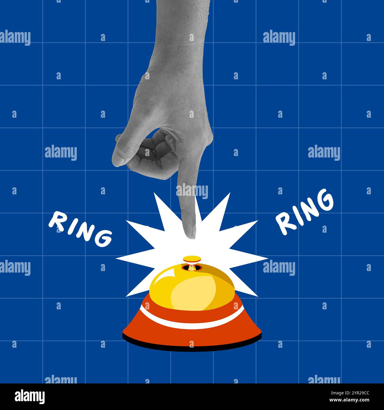 Ding bell Stock Vector Images - Alamy