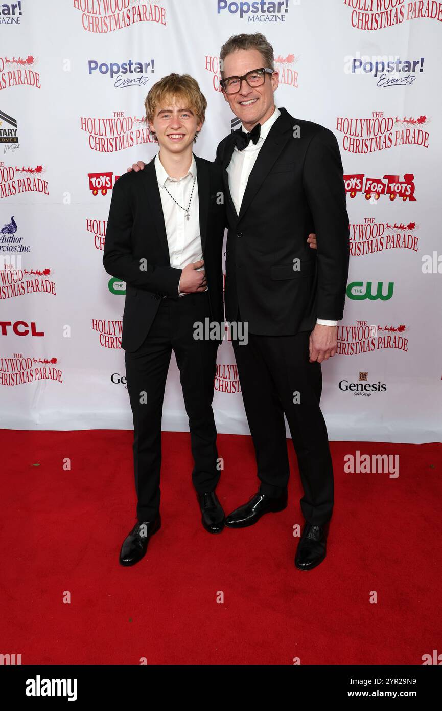 Hollywood, Ca. 01st Dec, 2024. Atlas Tupper, James Tupper at the 92nd ...