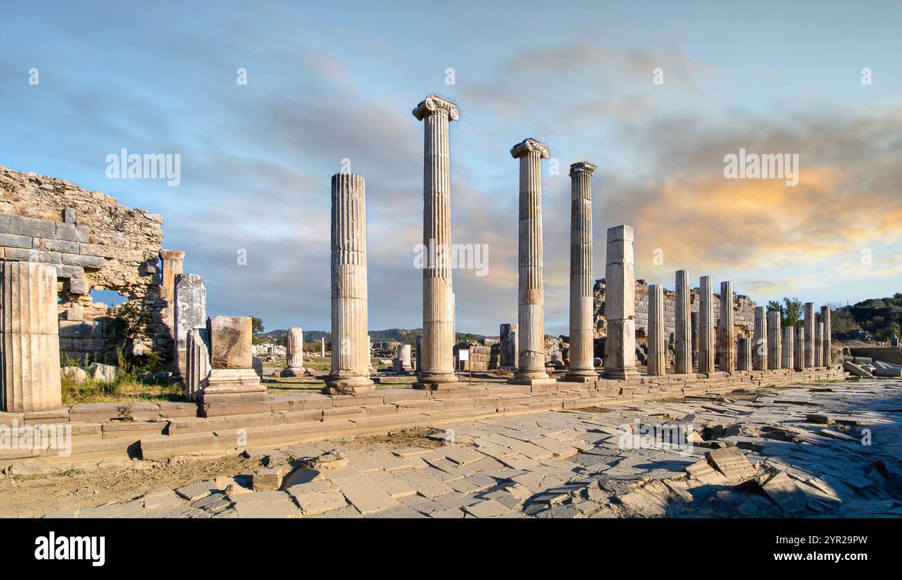 The Ancient City Of Magnesia ad Maeandrum in Turkey Stock Photo - Alamy
