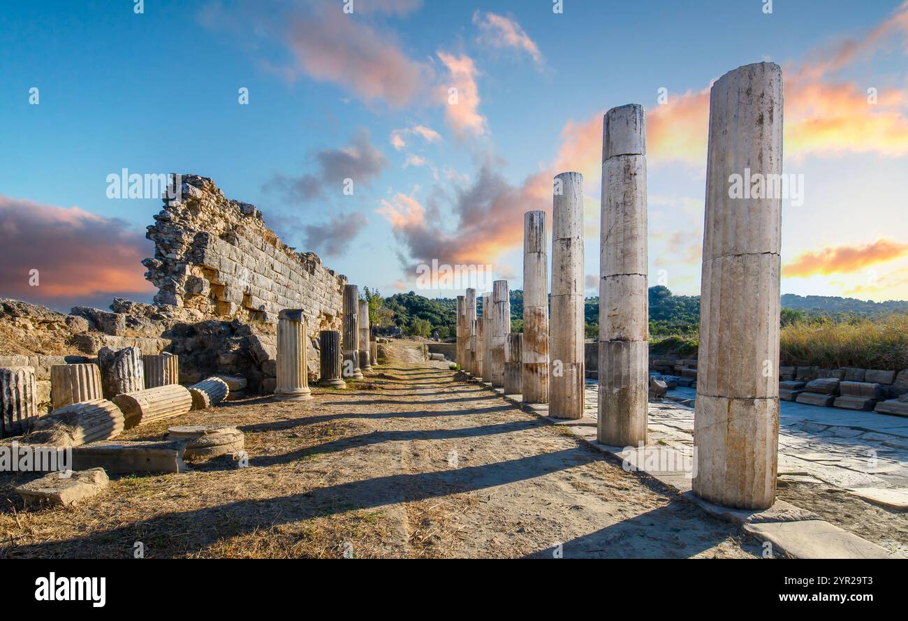 The Ancient City Of Magnesia ad Maeandrum in Turkey Stock Photo - Alamy