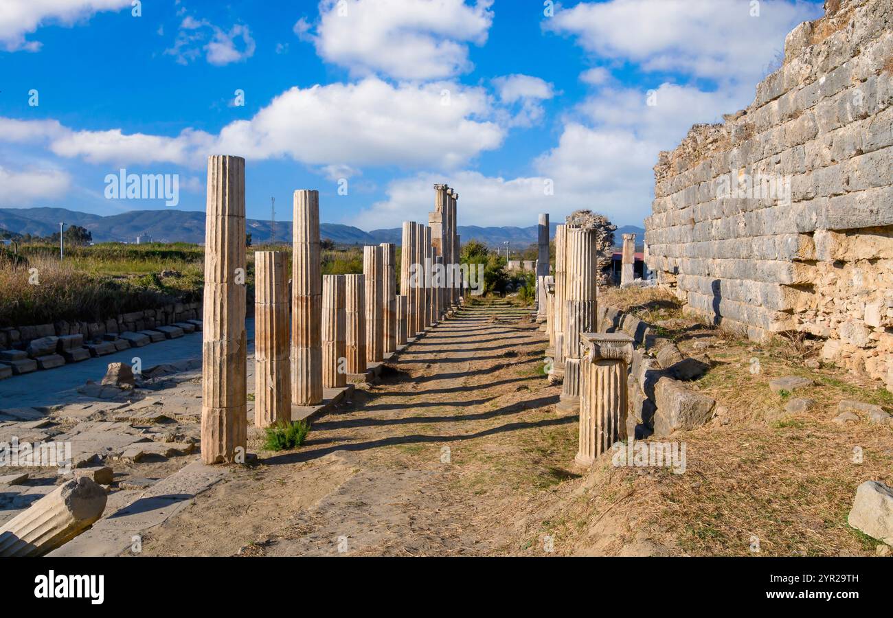 The Ancient City Of Magnesia ad Maeandrum in Turkey Stock Photo - Alamy