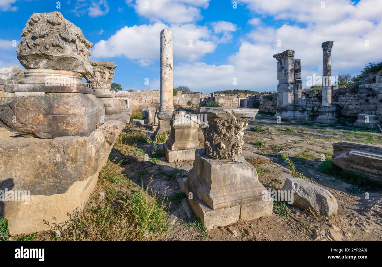 The Ancient City Of Magnesia ad Maeandrum in Turkey Stock Photo - Alamy