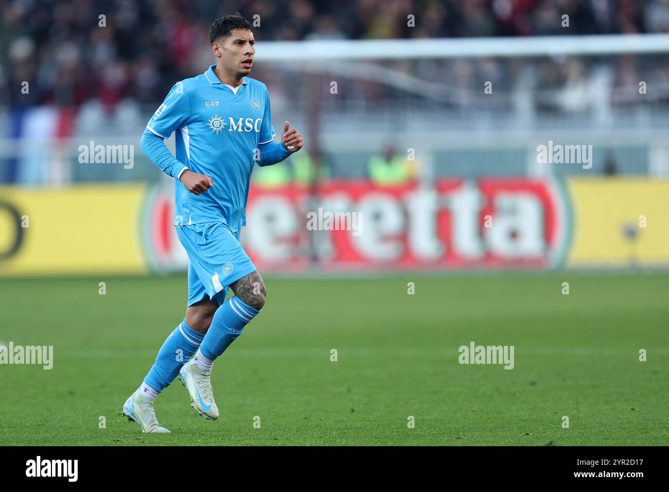 Milano, Italy. 01st Dec, 2024. Mathias Olivera of Ssc Napoli looks on ...