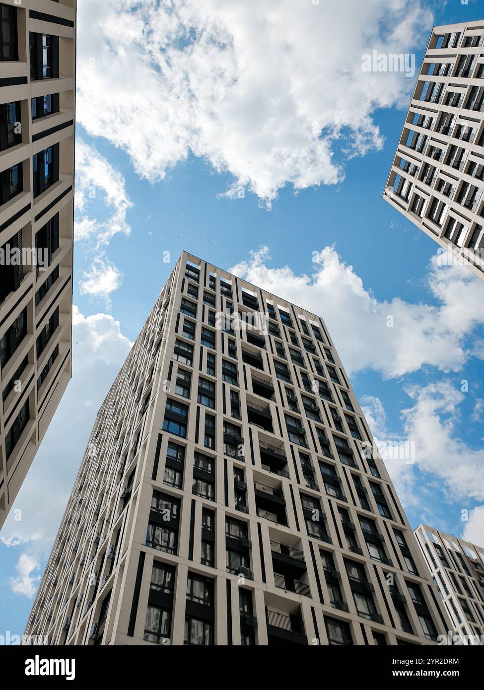 Facade three modern buildings hi-res stock photography and images - Alamy