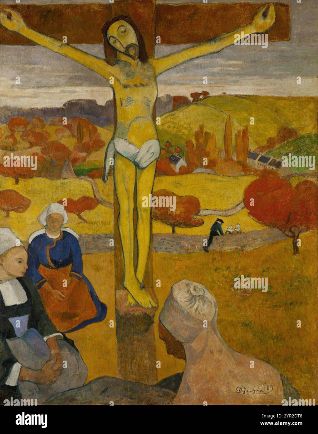 Yellow christ gauguin hi-res stock photography and images - Alamy