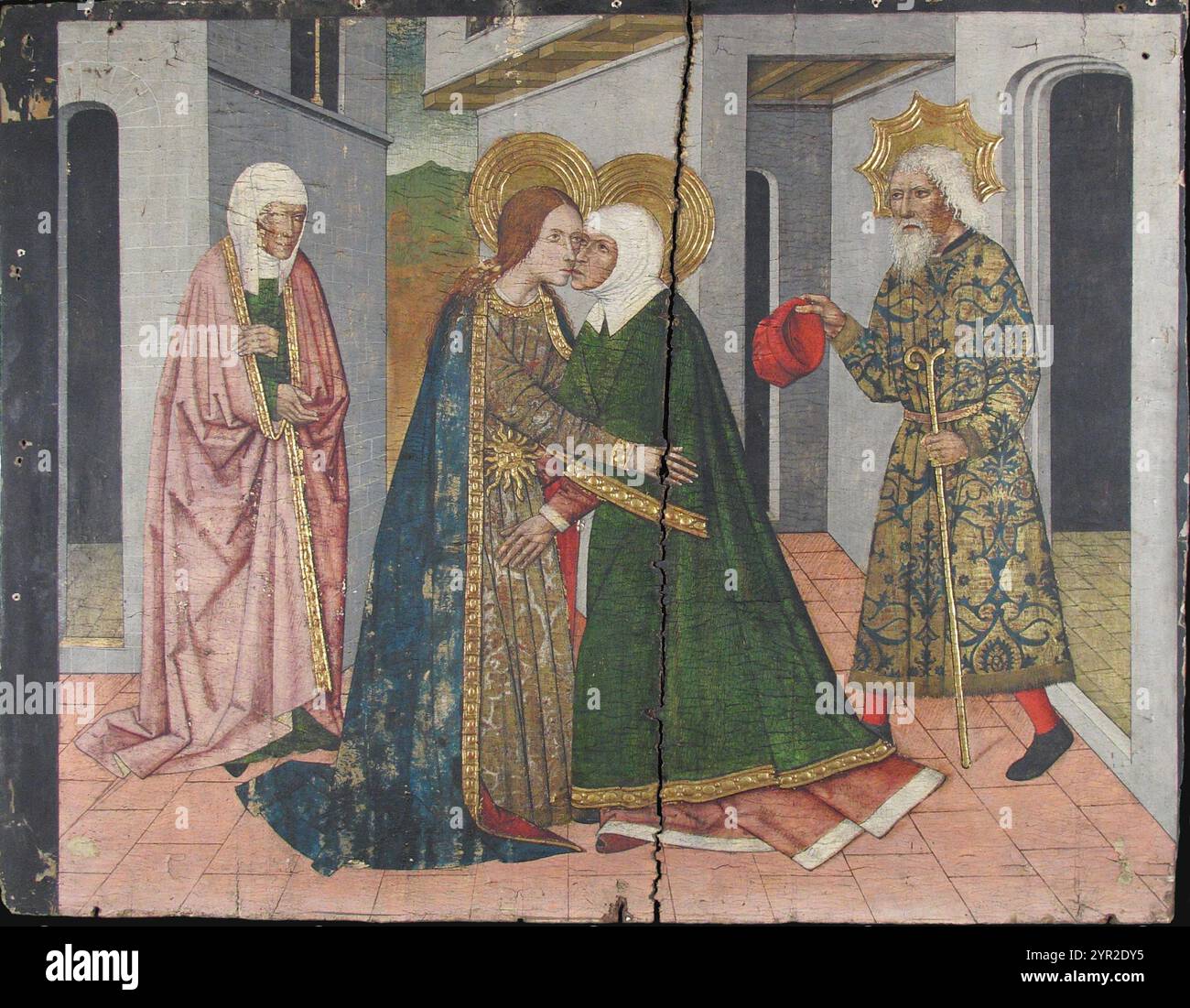 The Visitation Panel from Saint John Retable, Spanish, Domingo Ram (MET ...