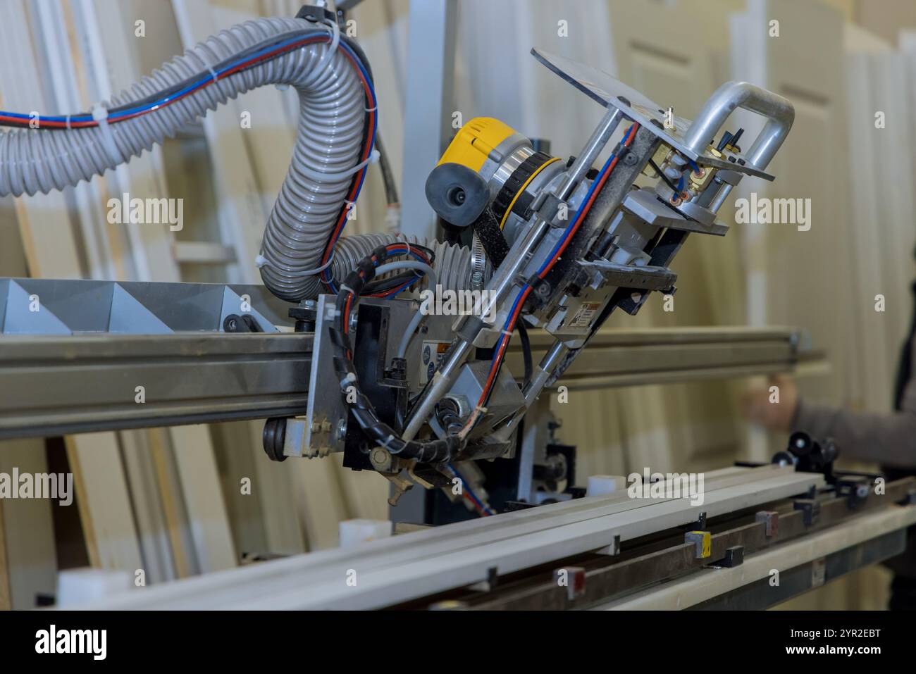 Wood router drilling hi-res stock photography and images - Alamy