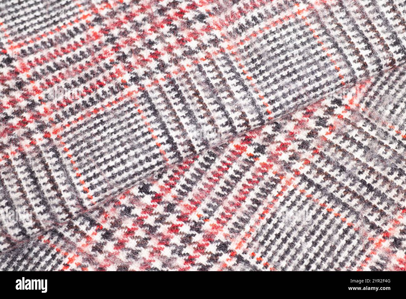Tweed woolen fabric texture hi-res stock photography and images - Alamy