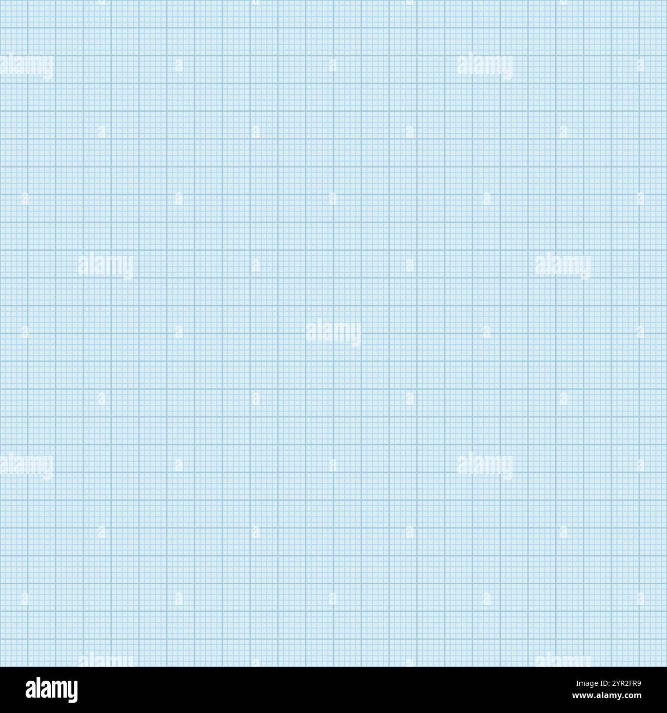 a blue graph paper blank seamless pattern Stock Vector Image & Art - Alamy