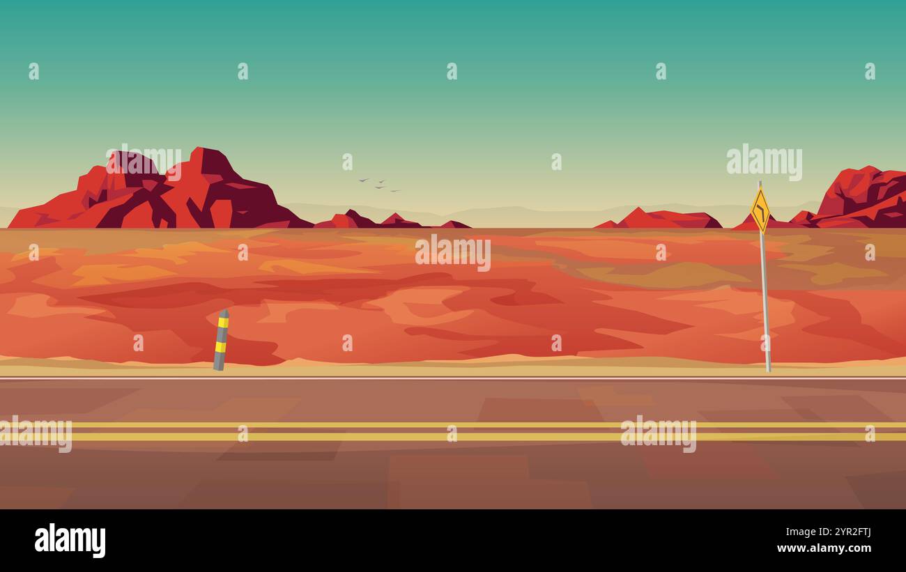 American southwest scenic Stock Vector Images - Alamy