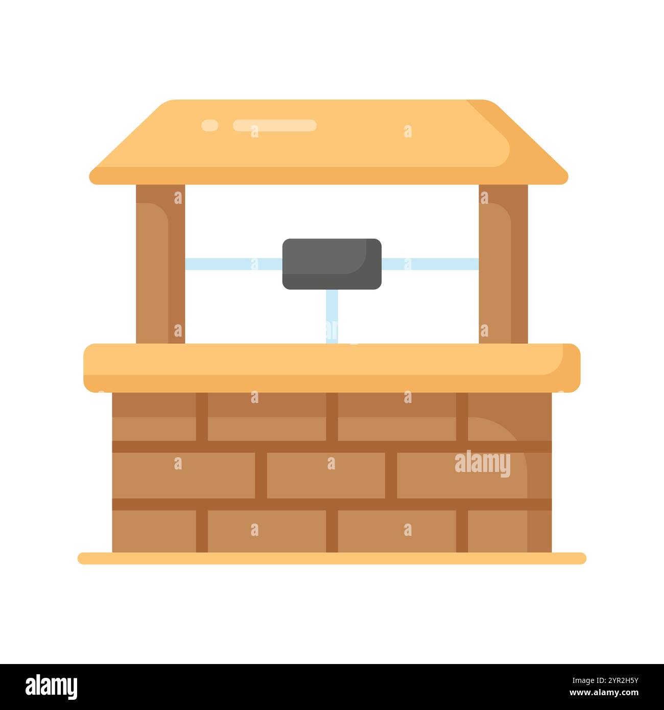 Groundwater well Cut Out Stock Images & Pictures - Alamy
