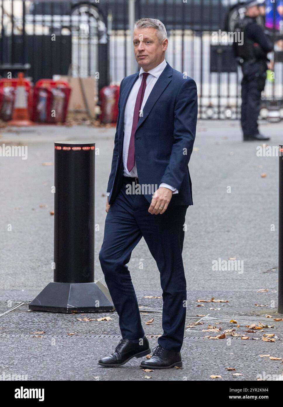 Luke Pollard, MP for Plymouth Sutton and Devonport, at Downing Street ...